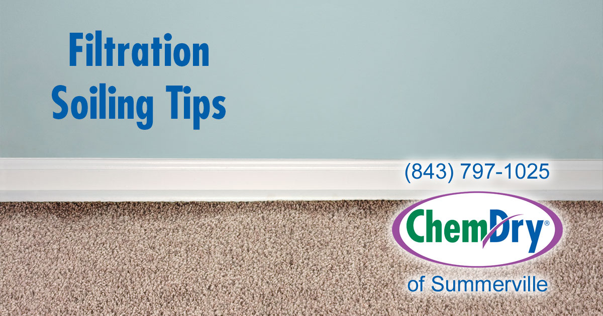 Filtration Soiling Problems | Chem-Dry of Summerville | Drier, Cleaner ...